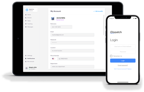 One of the best driver tracking app, fleet management software | iDispatch